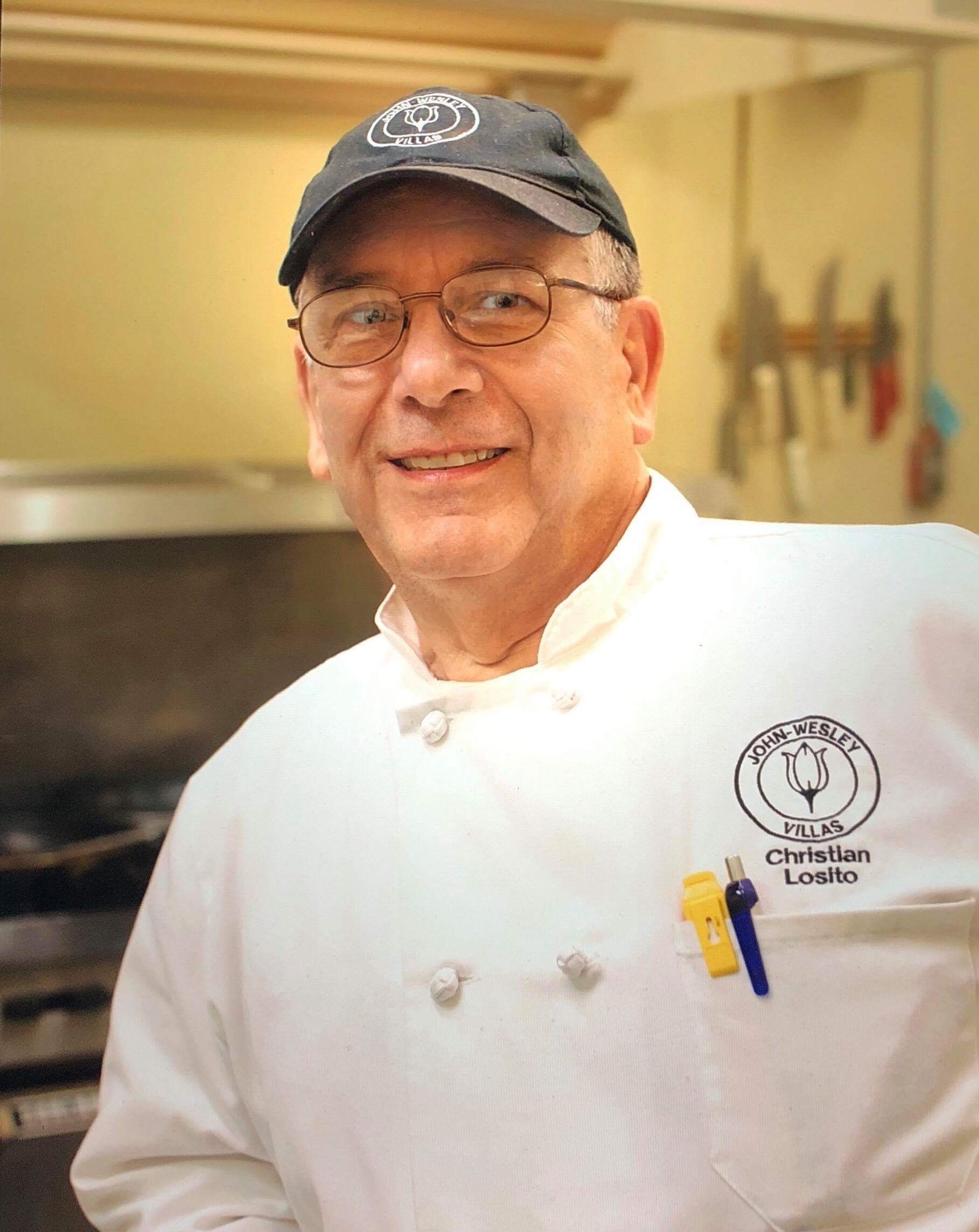 Our Executive Chef - Christian Losito - John-Wesley Villas Retirement ...